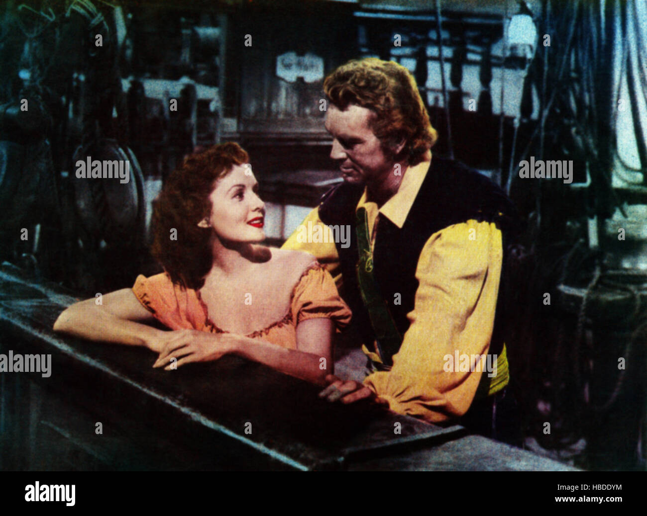 THE GOLDEN HAWK, from left: Rhonda Fleming, Sterling Hayden, 1952 Stock ...