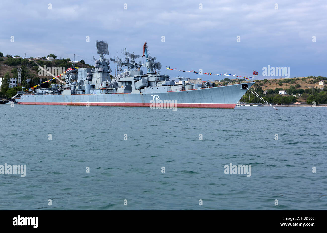 Kerch 753 was a Kara-class missile cruiser of the Soviet and later ...