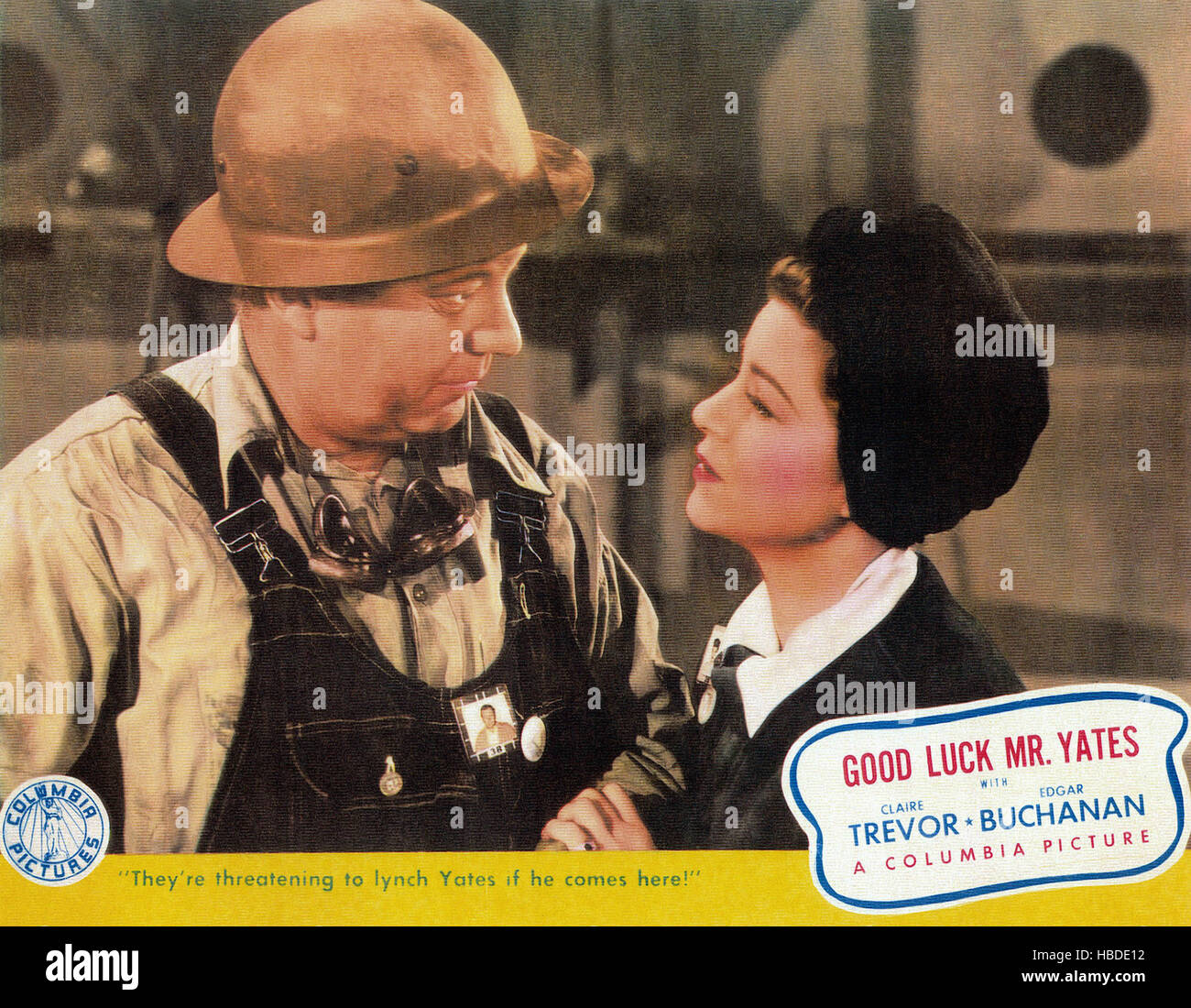 GOOD LUCK, MR. YATES, from left: Edgar Buchanan, Claire Trevor, 1943 ...