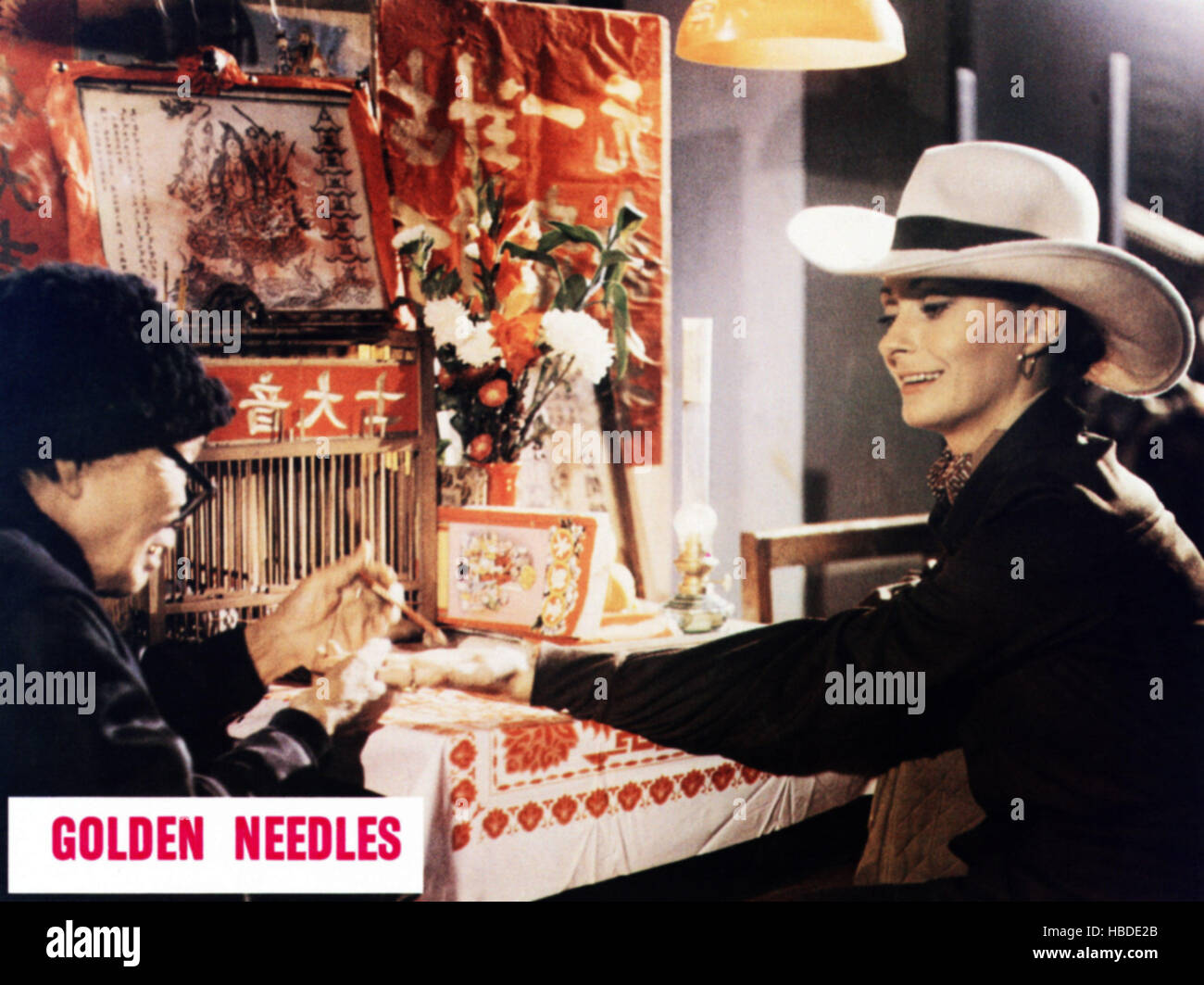 GOLDEN NEEDLES, Elizabeth Ashley (right), 1974 Stock Photo - Alamy