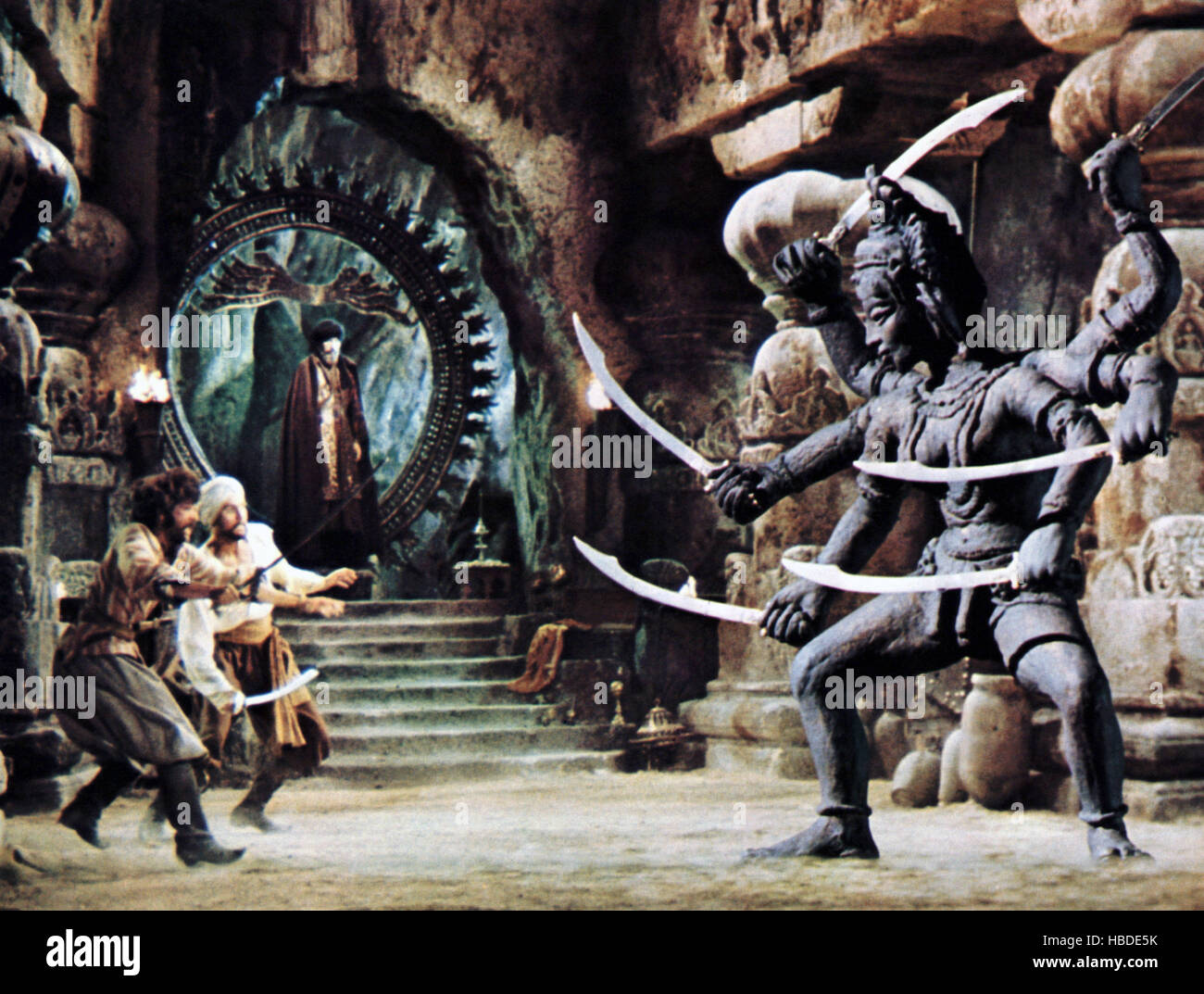 THE GOLDEN VOYAGE OF SINBAD, John Phillip Law (second from left), 1973 ...