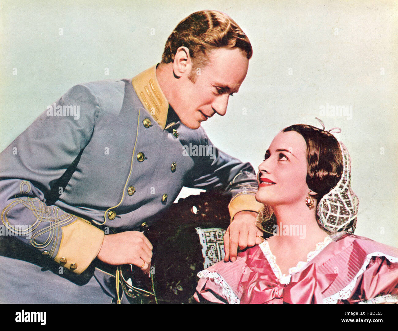GONE WITH THE WIND, Leslie Howard, Olivia De Havilland, 1939 Stock ...