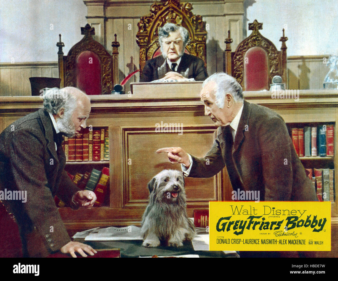 GREYFRIARS BOBBY, from left: Laurence Naismith, Andrew Cruickshank ...