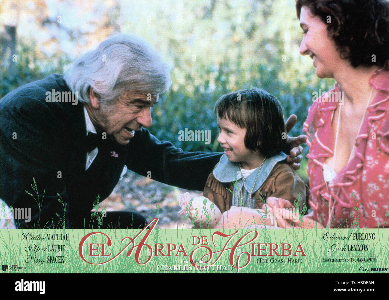 THE GRASS HARP, (aka EL ARPA DE HIERBA), from left: Walter Matthau ...