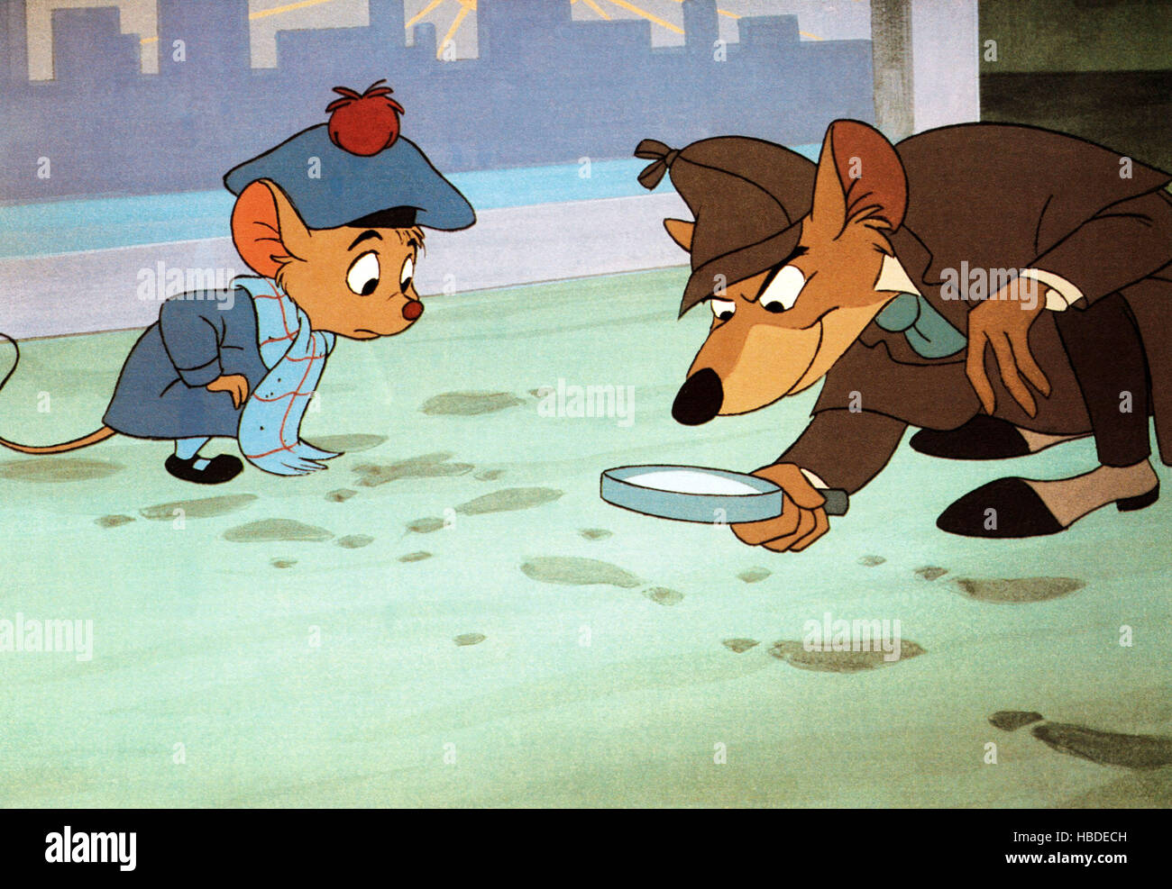 THE GREAT MOUSE DETECTIVE, (from left), Olivia, Basil, 1986. ©Walt ...