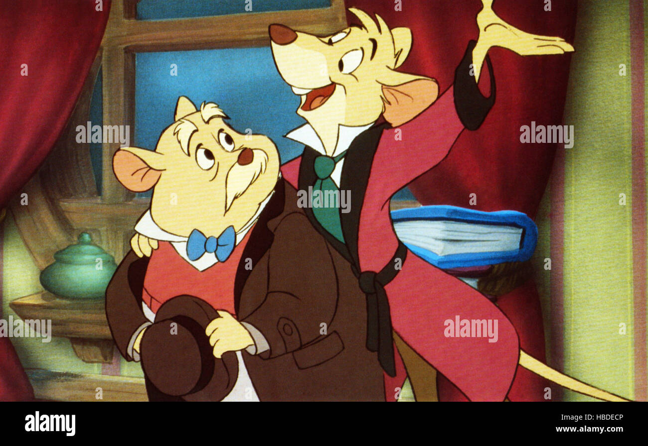 The Great Mouse Detective Basil And Dawson