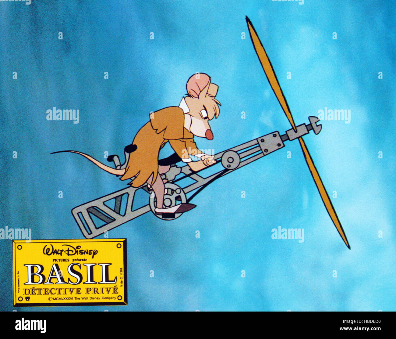 THE GREAT MOUSE DETECTIVE, (aka BASIL DETECTIVE PRIVE), Basil, 1986 ...