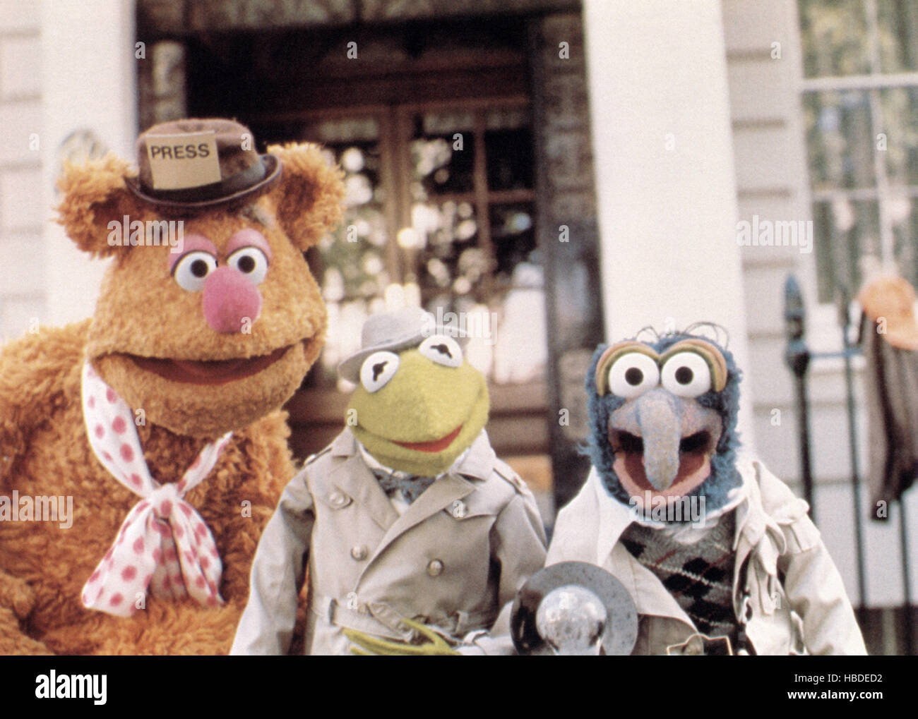 THE GREAT MUPPET CAPER, Fozzie Bear, Kermit the Frog, Gonzo the Great ...