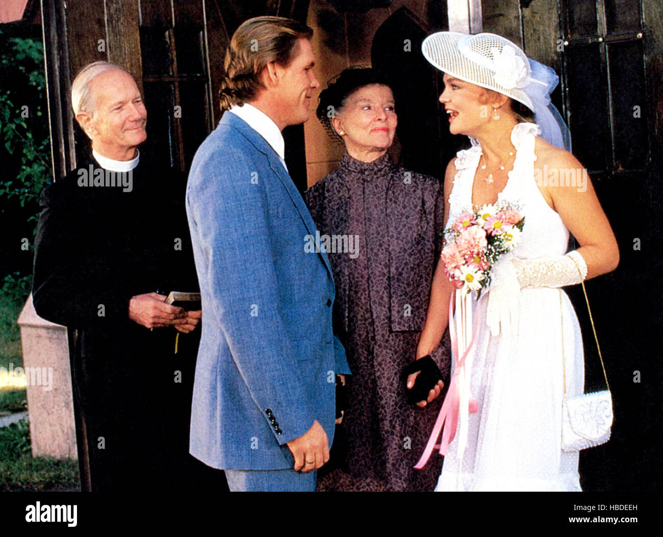 GRACE QUIGLEY, left from second left: Nick Nolte, Katharine Hepburn ...