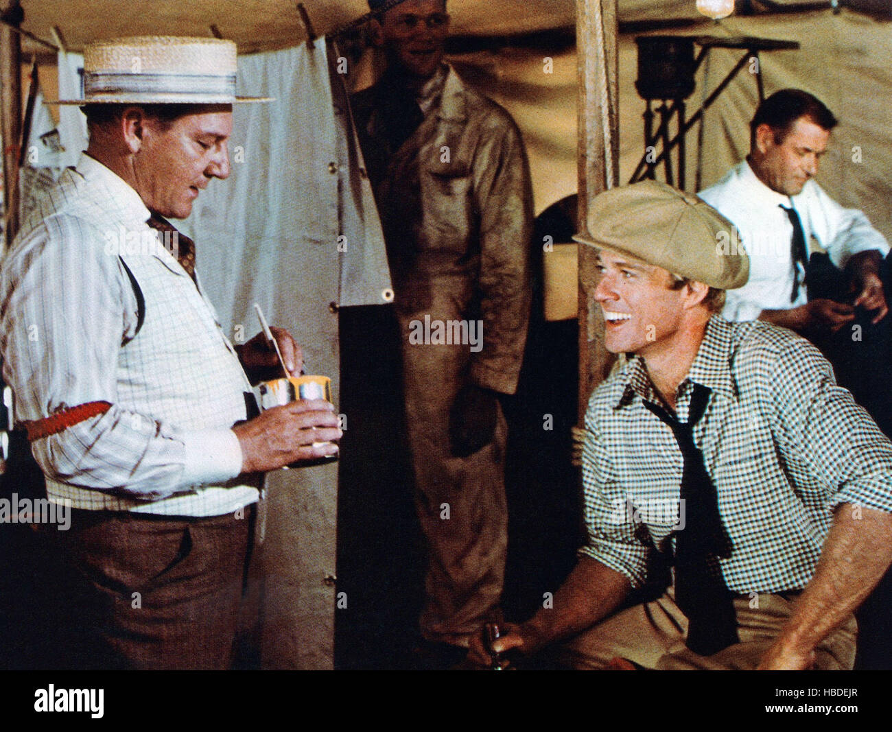 THE GREAT WALDO PEPPER, from left: Philip Bruns, Robert Redford, 1975 ...