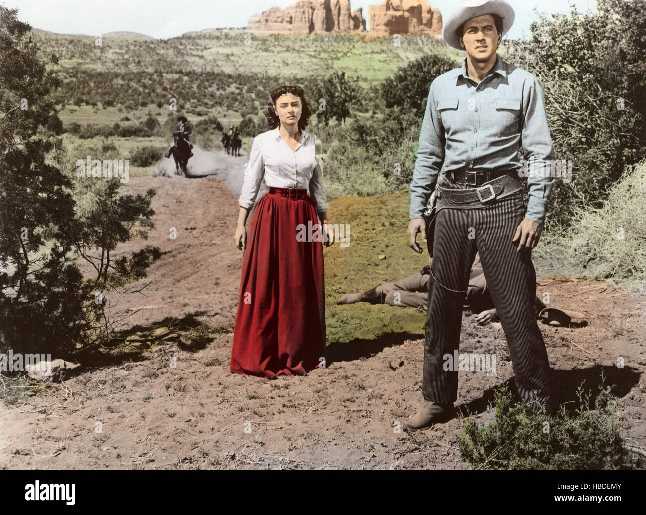 GUN FURY, Donna Reed, Rock Hudson, 1953 Stock Photo - Alamy