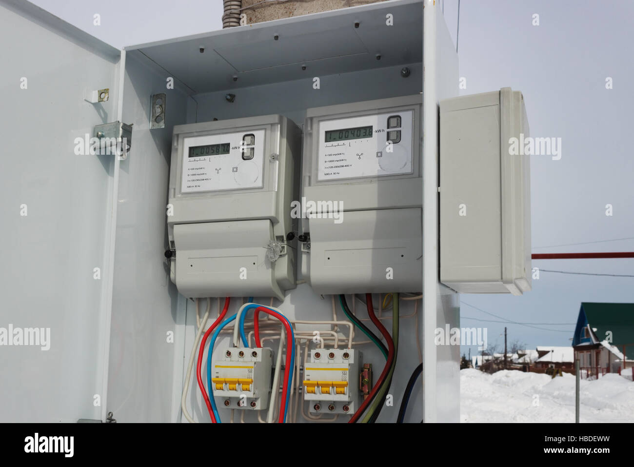 Two electric power control hi-res stock photography and images - Alamy