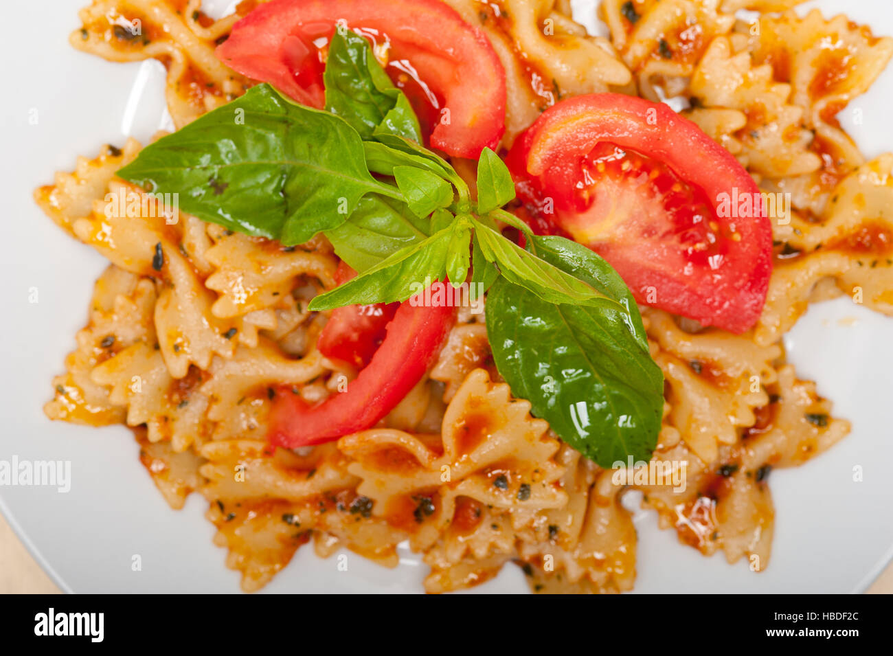 Italian butterfly pasta hi-res stock photography and images - Alamy