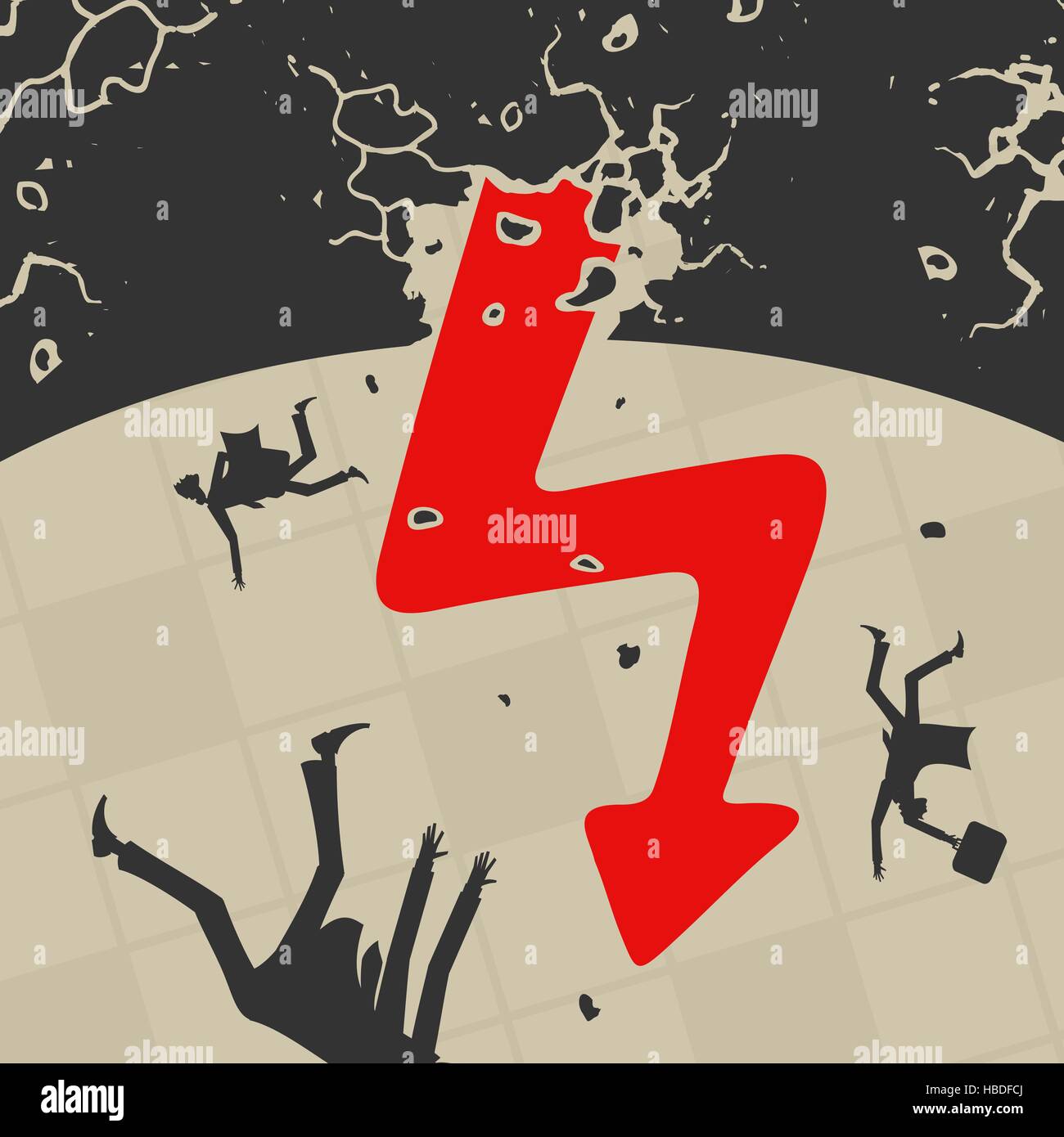 The international economic crisis Stock Vector Image & Art - Alamy