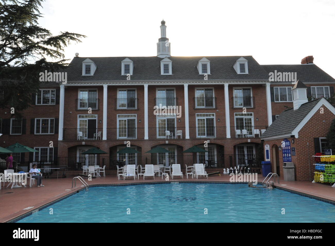 Westgate Historic Williamsburg in Virginia Stock Photo - Alamy