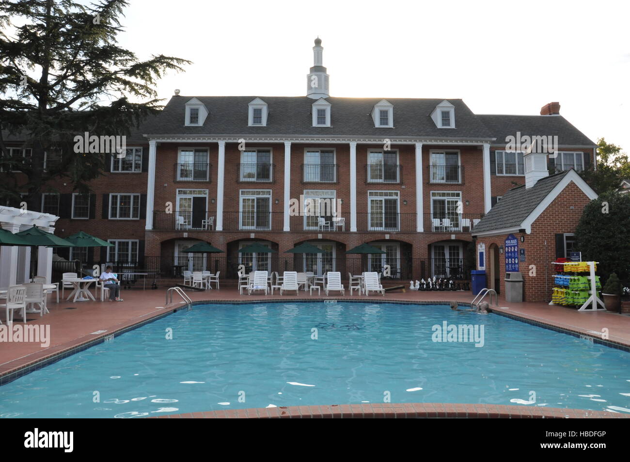 Westgate Historic Williamsburg in Virginia Stock Photo - Alamy