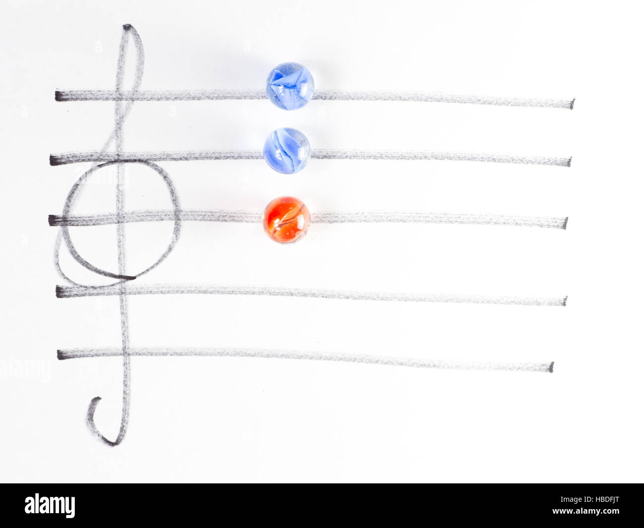 The series of chord diagram, Bdim, on handwritten sheet music Stock ...