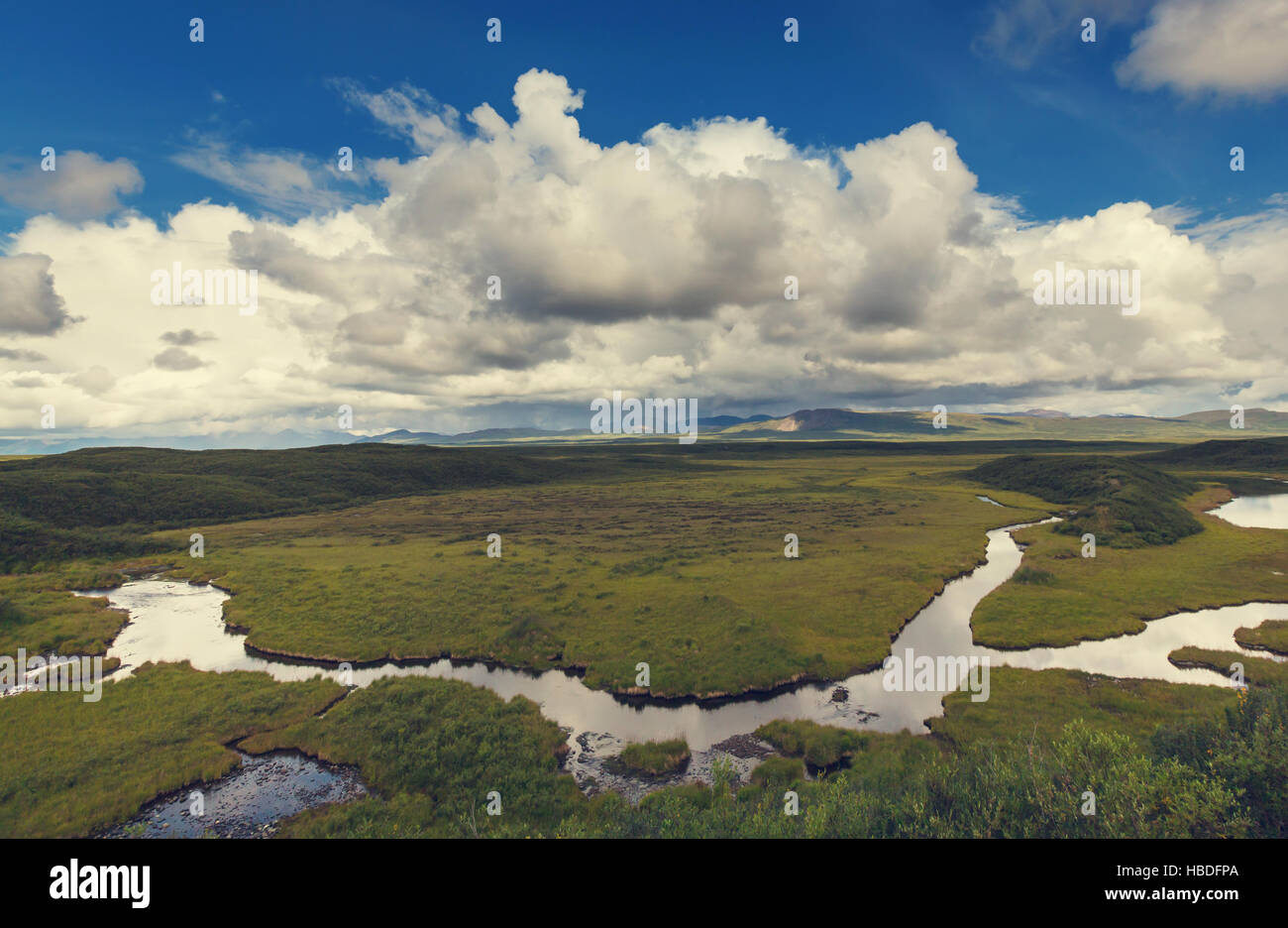 Mountains in Alaska Stock Photo - Alamy