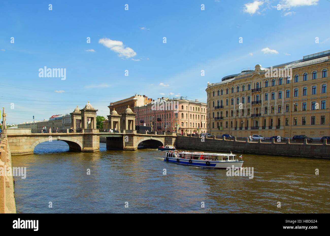 Fontanka bridge hi-res stock photography and images - Alamy