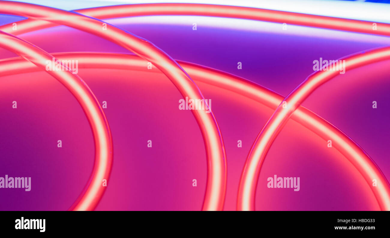 Red neon lighting lights Stock Photo - Alamy