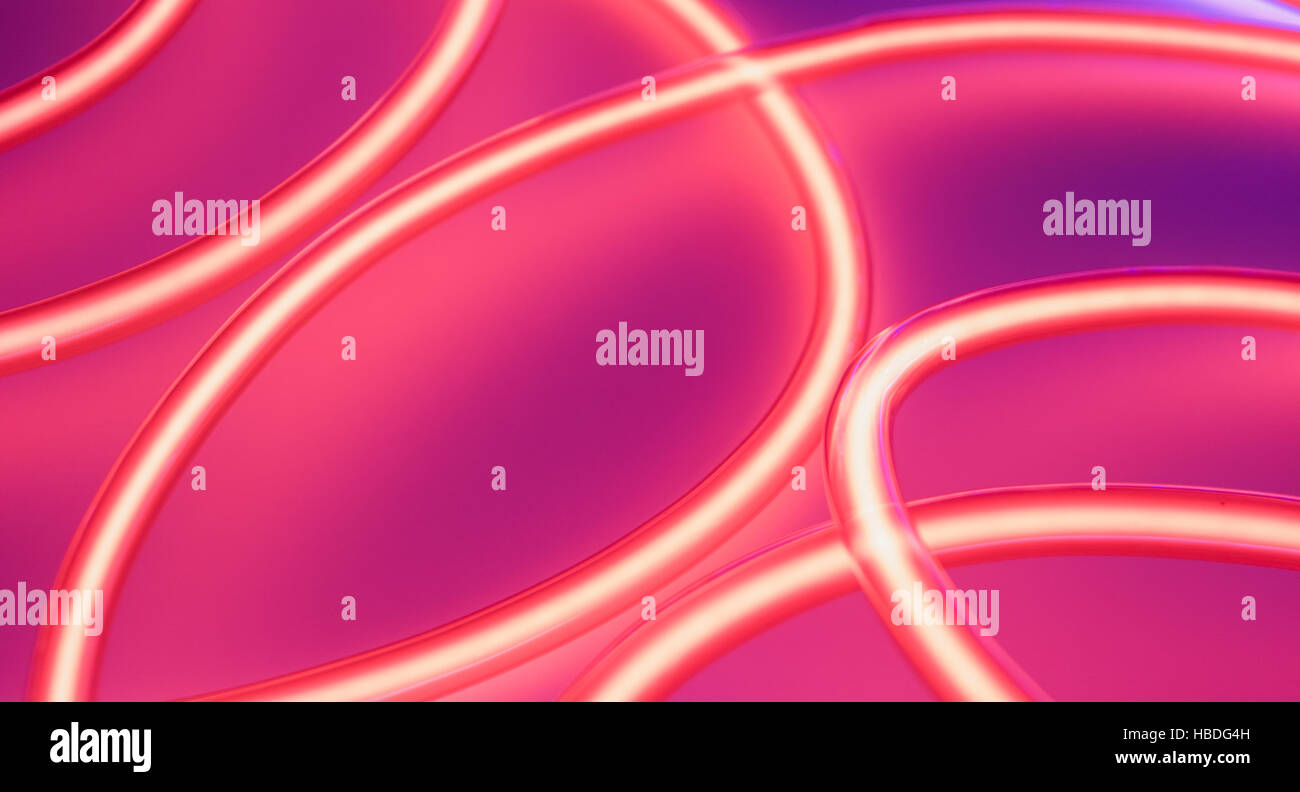 Lighting red neon lights. Magenta color background Stock Photo - Alamy