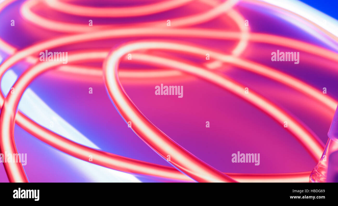 Glowing red neon lights creative backgrounds Stock Photo - Alamy