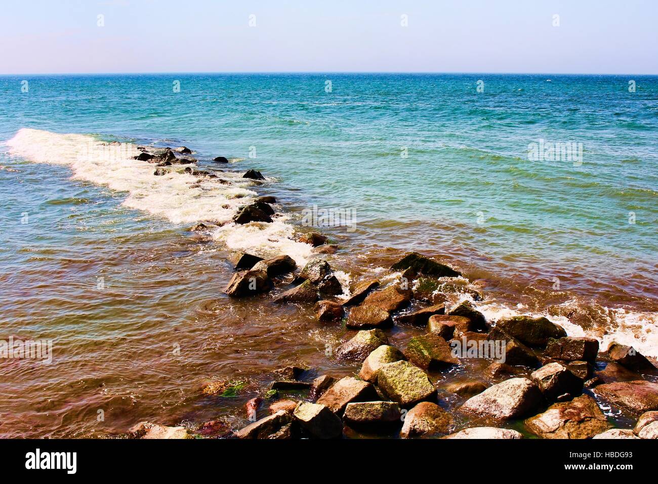Look At The Baltic Sea Stock Photo - Alamy