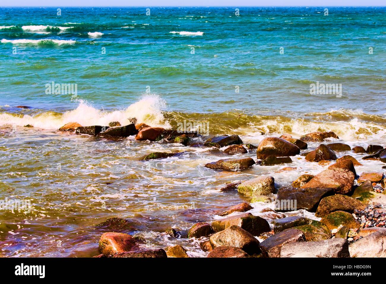 Look At The Baltic Sea Stock Photo - Alamy