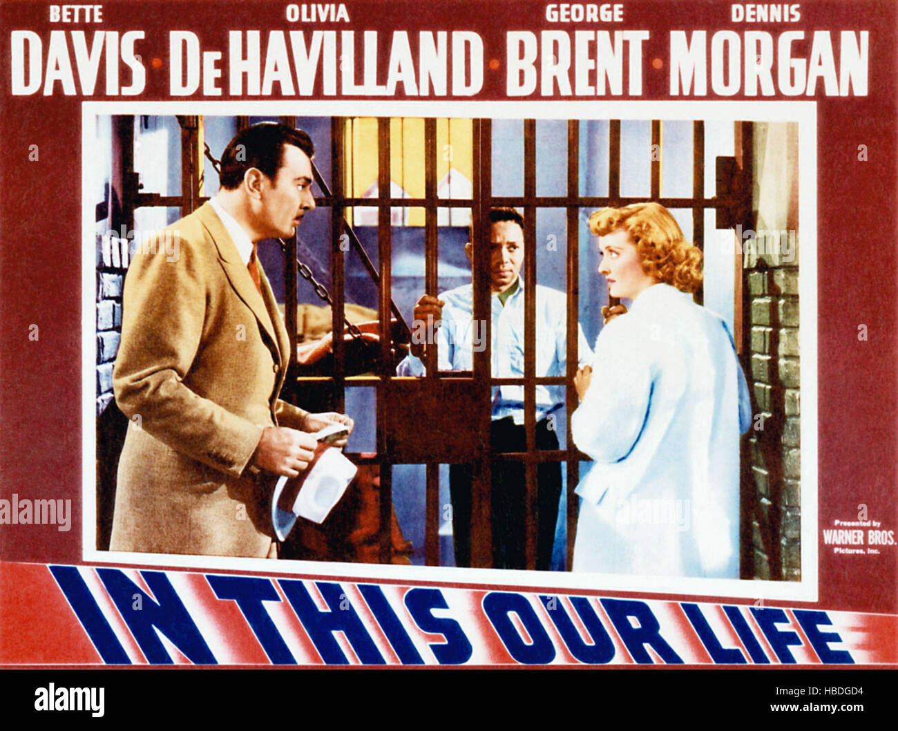 IN THIS OUR LIFE, from left: George Brent, Ernest Anderson, Bette Davis ...
