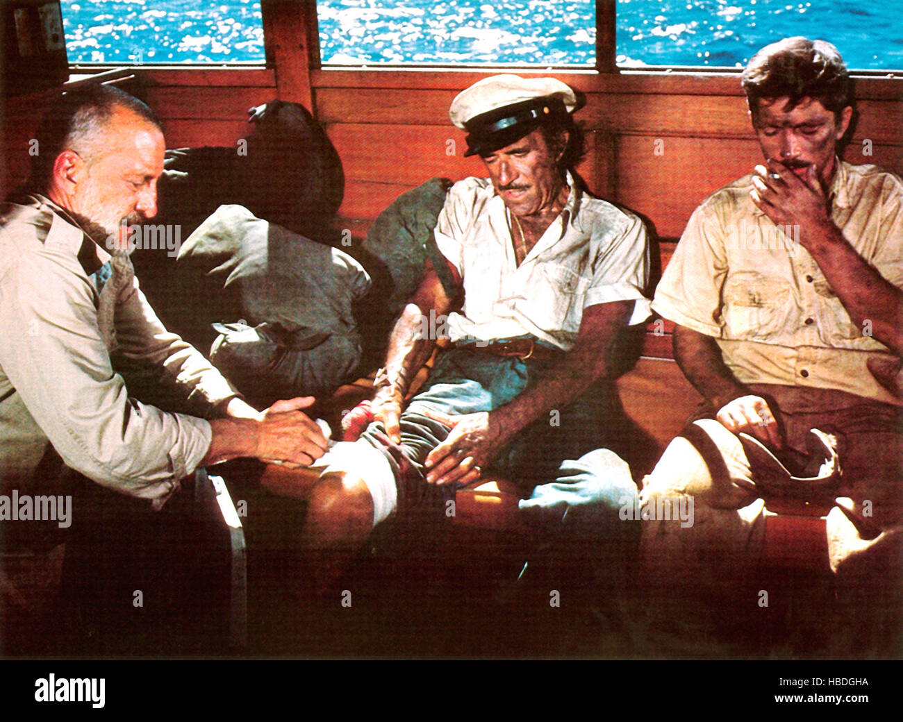 ISLANDS IN THE STREAM, George C. Scott, Gilbert Roland, Hart Bochner ...