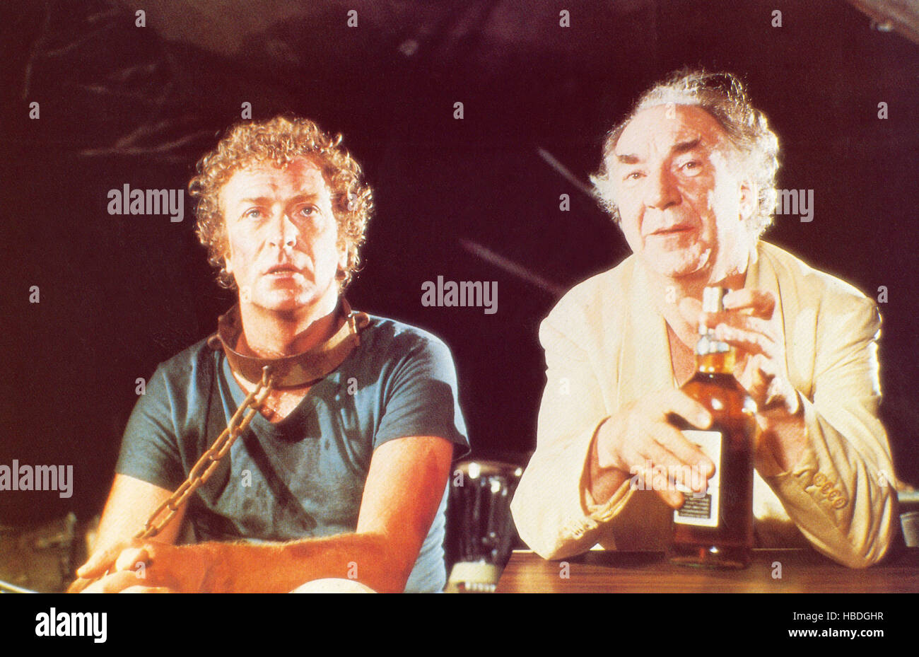 THE ISLAND, from left: Michael Caine, Frank Middlemass, 1980 ...