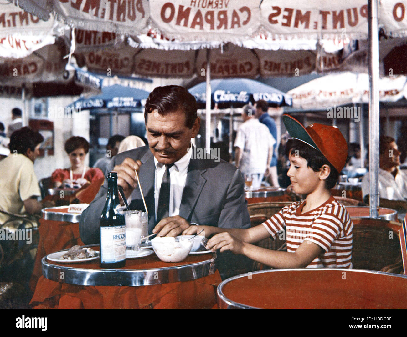 IT STARTED IN NAPLES, Clark Gable, Marietto, 1960 Stock Photo - Alamy