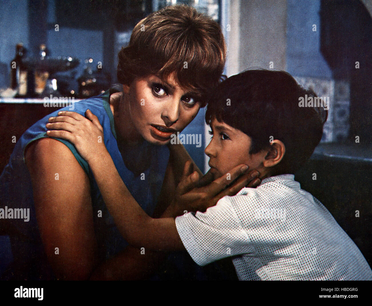 IT STARTED IN NAPLES, Sophia Loren, Marietto, 1960 Stock Photo - Alamy