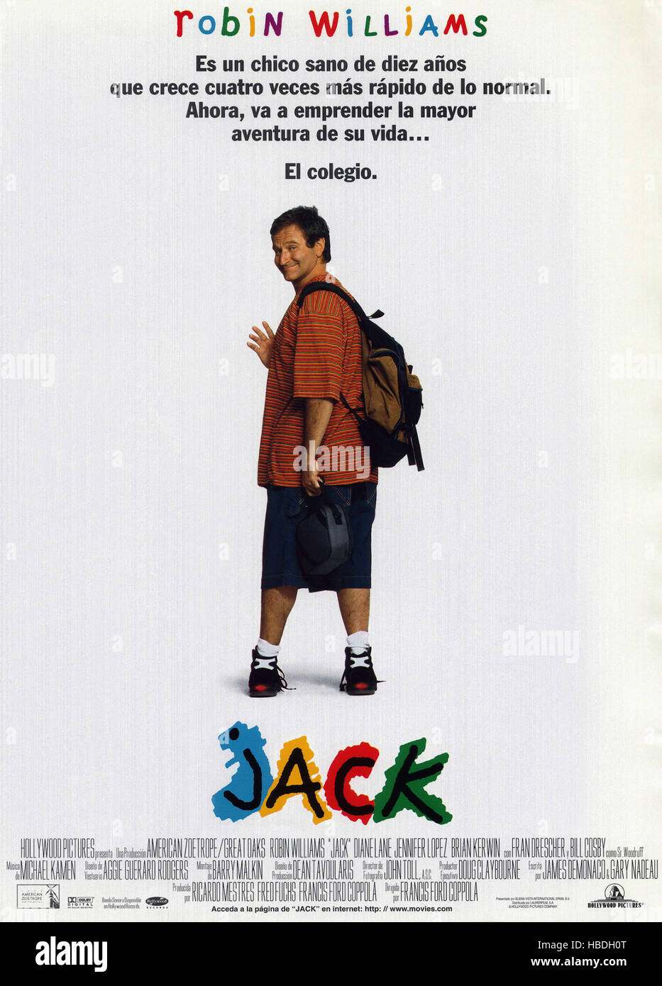 JACK, Robin Williams, 1996, © Buena Vista/courtesy Everett Collection ...