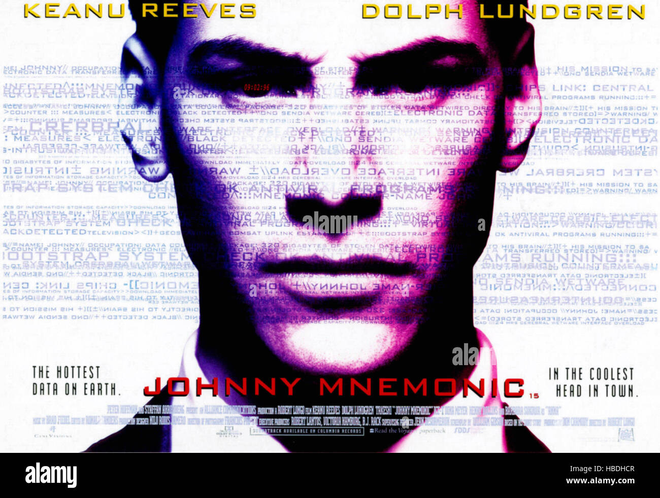 JOHNNY MNEMONIC, Keanu Reeves, 1995, © TriStar/courtesy Everett ...
