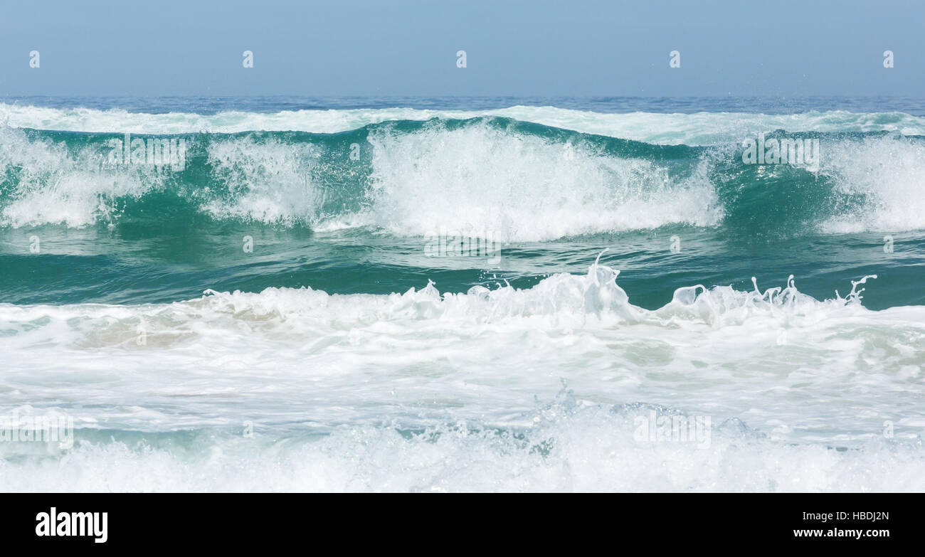 Sea surf wave Stock Photo - Alamy