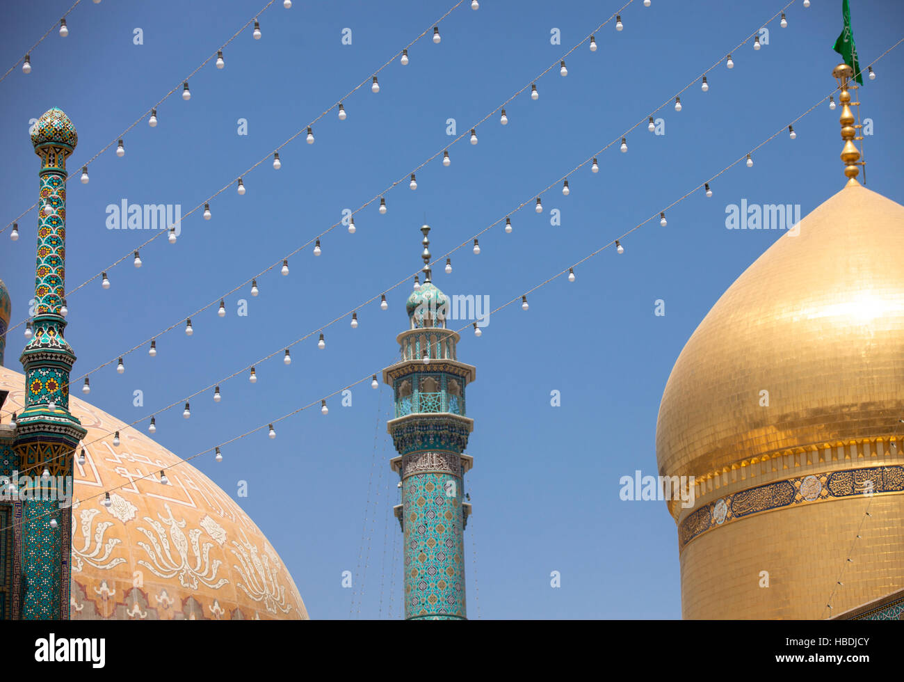 Mosque in Qom, Iran Stock Photo - Alamy