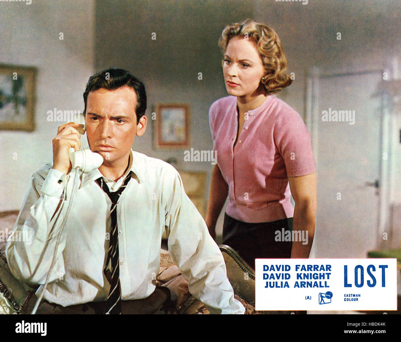LOST, (aka TEARS FOR SIMON), from left: David Knight, Julia Arnall ...