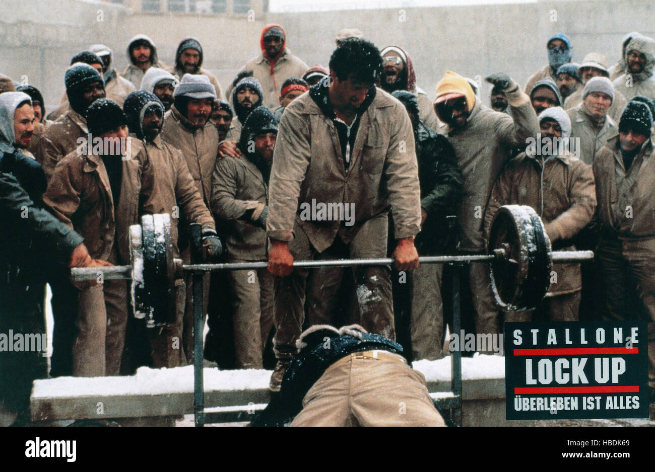 LOCK UP, Sylvester Stallone (standing front), 1989, © TriStar/courtesy ...