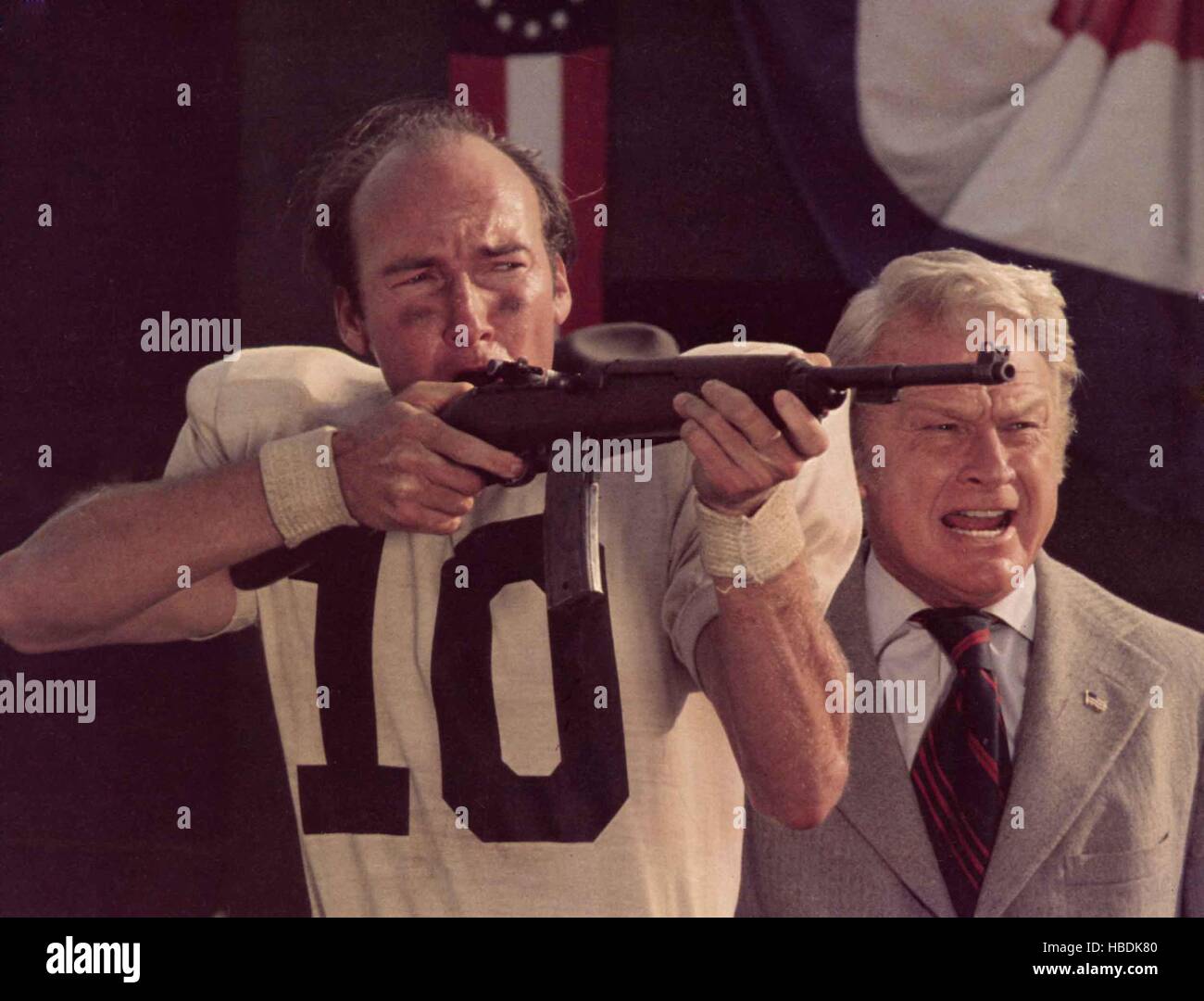 THE LONGEST YARD, Ed Lauter, Eddie Albert, 1974 Stock Photo - Alamy