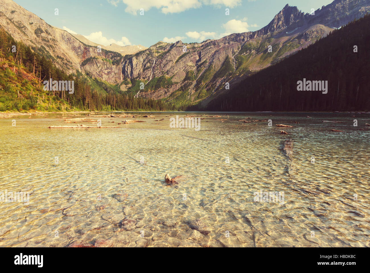 Avalanche lake hi-res stock photography and images - Alamy