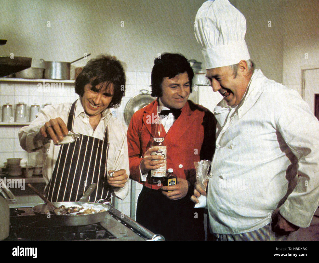 MAN ABOUT THE HOUSE, from left: Richard O'Sullivan, Doug Fisher, Peter ...