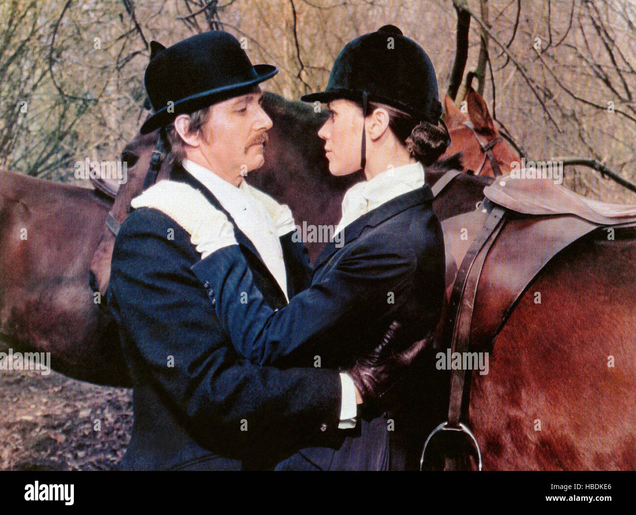 MAN AT THE TOP, from left: Kenneth Haigh, Nanette Newman, 1973 Stock ...