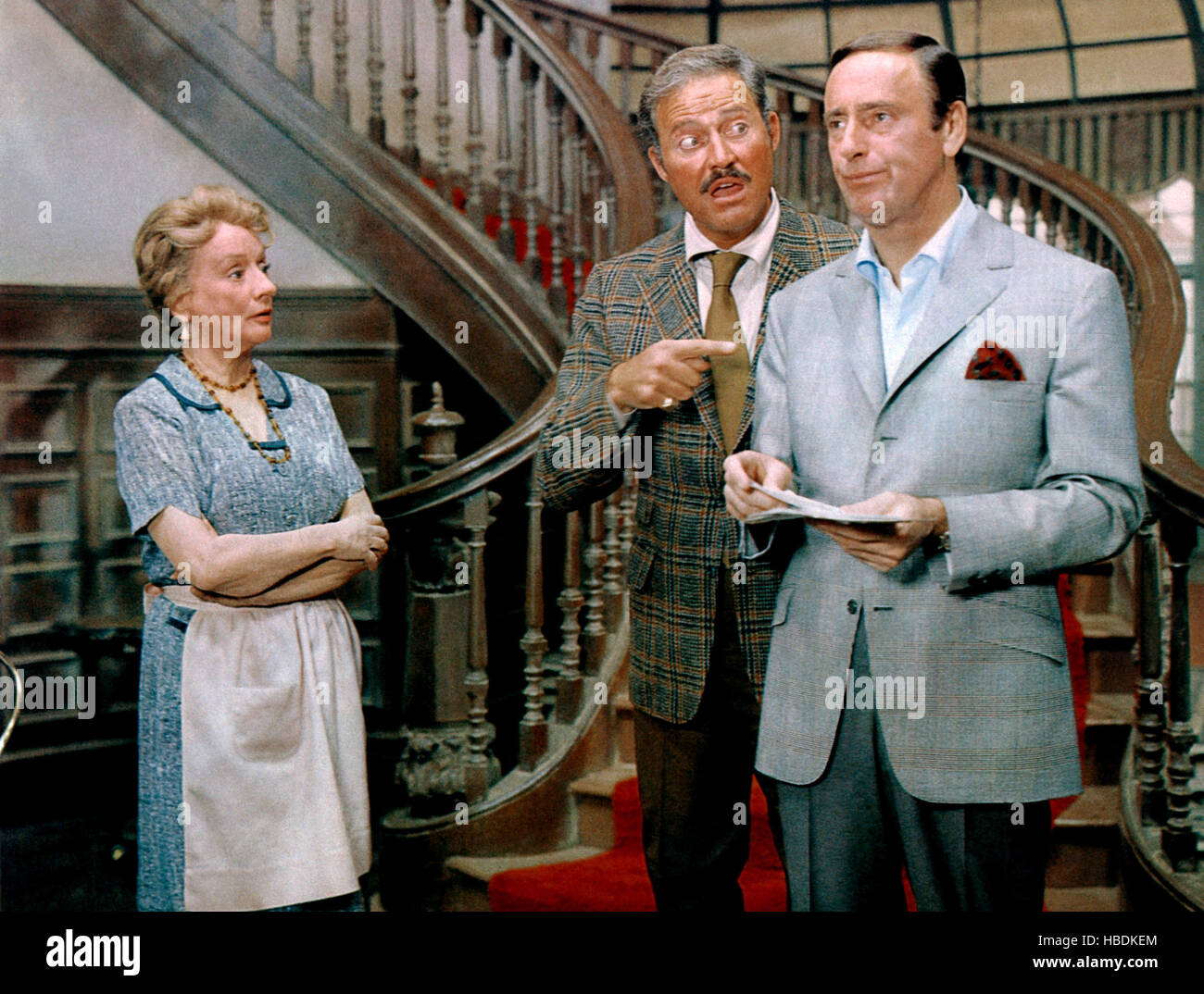 THE MALTESE BIPPY, Mildred Natwick, Dan Rowan, Dick Martin, 1969 Stock ...