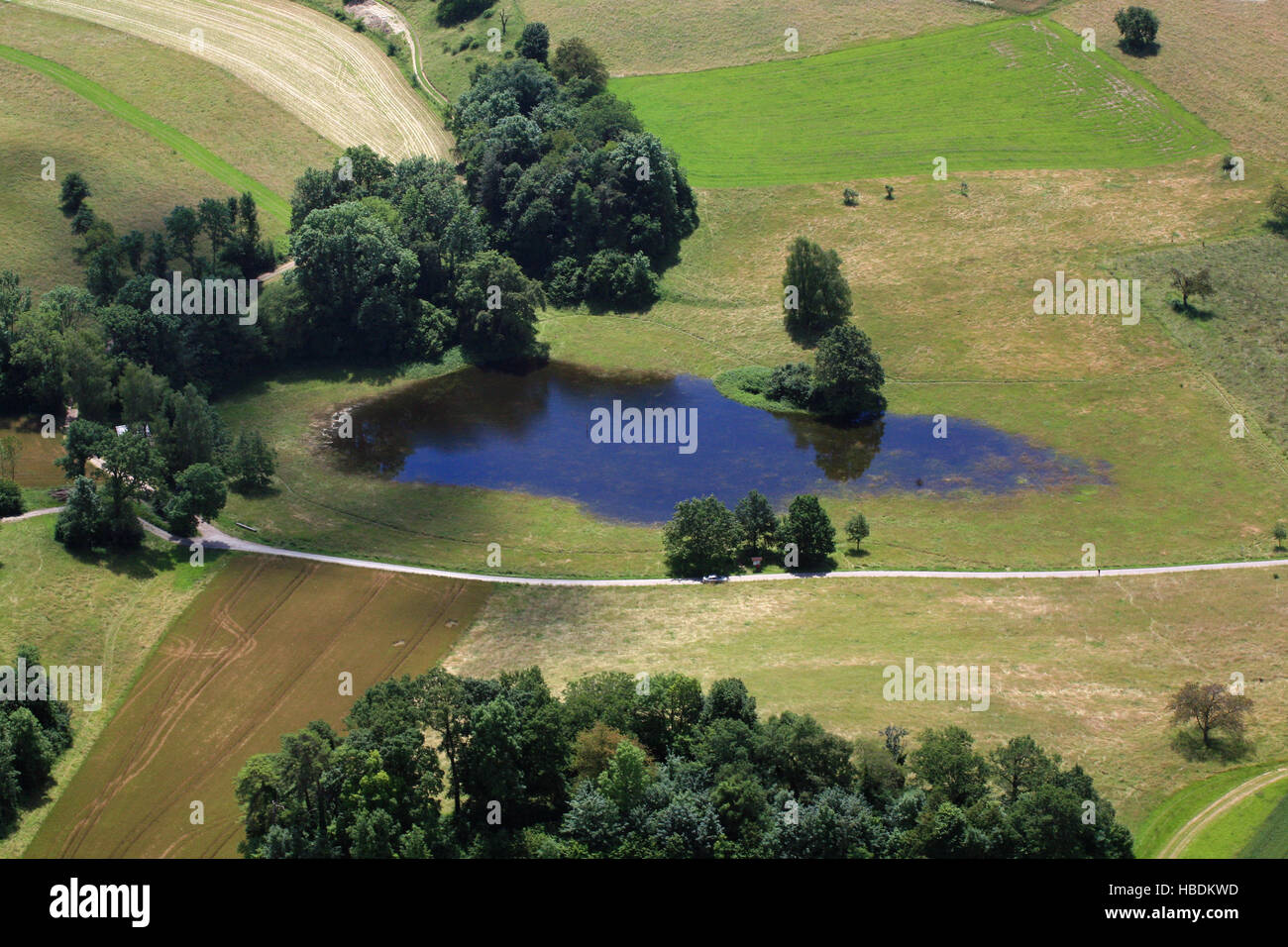 Eichen Eichener See Stock Photo - Alamy