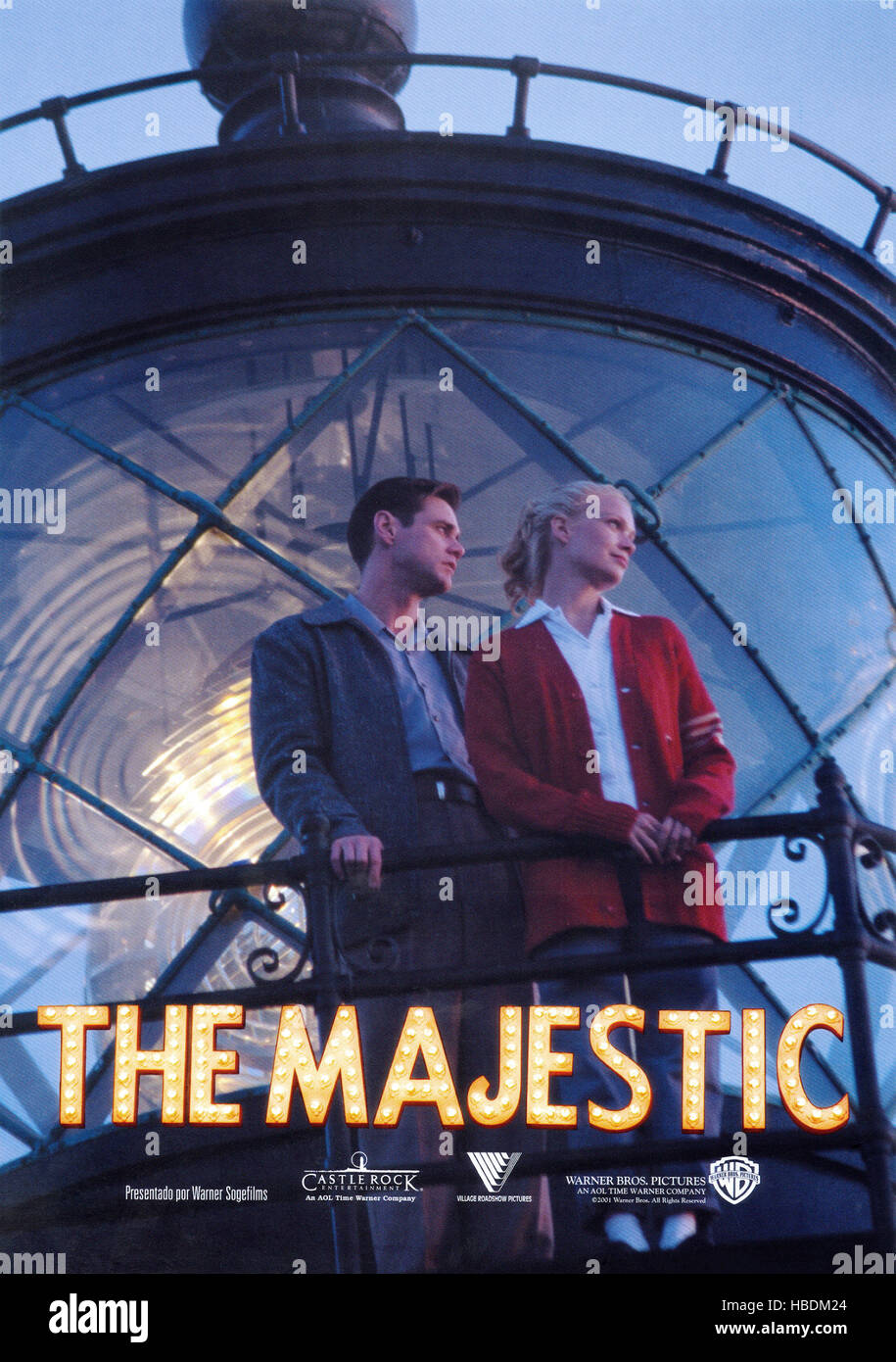 THE MAJESTIC, from left: Jim Carrey, Laurie Holden, 2001, © Warner ...
