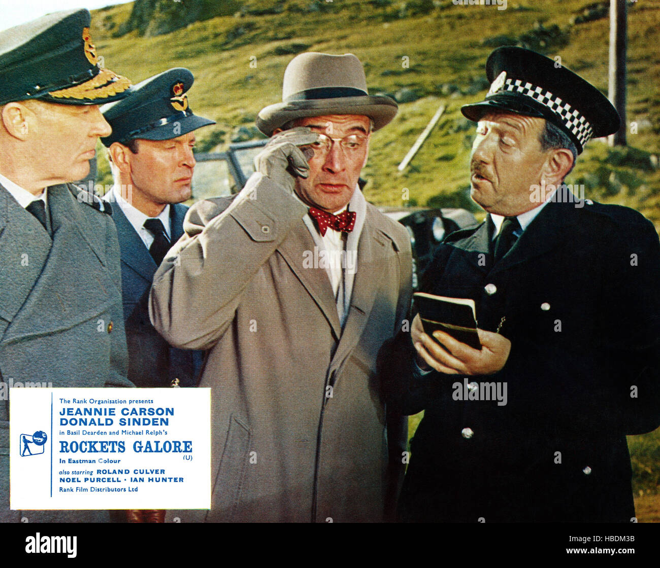 MAD LITTLE ISLAND, from left: Ian Hunter, Donald Sinden, Carl jaffe ...