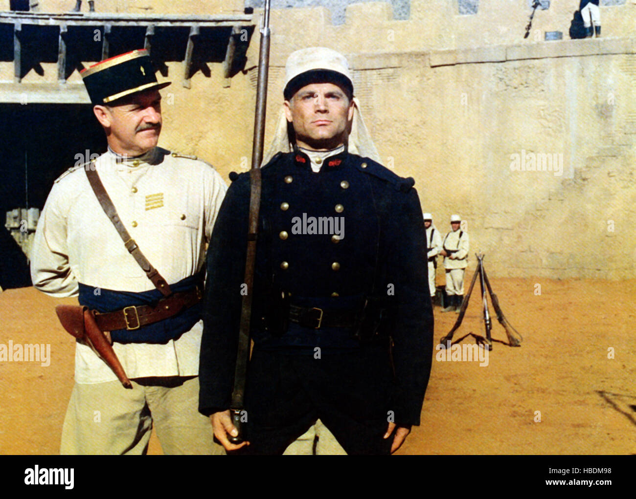 MARCH OR DIE, from left: Gene Hackman, Terence Hill, 1977 Stock Photo - Alamy