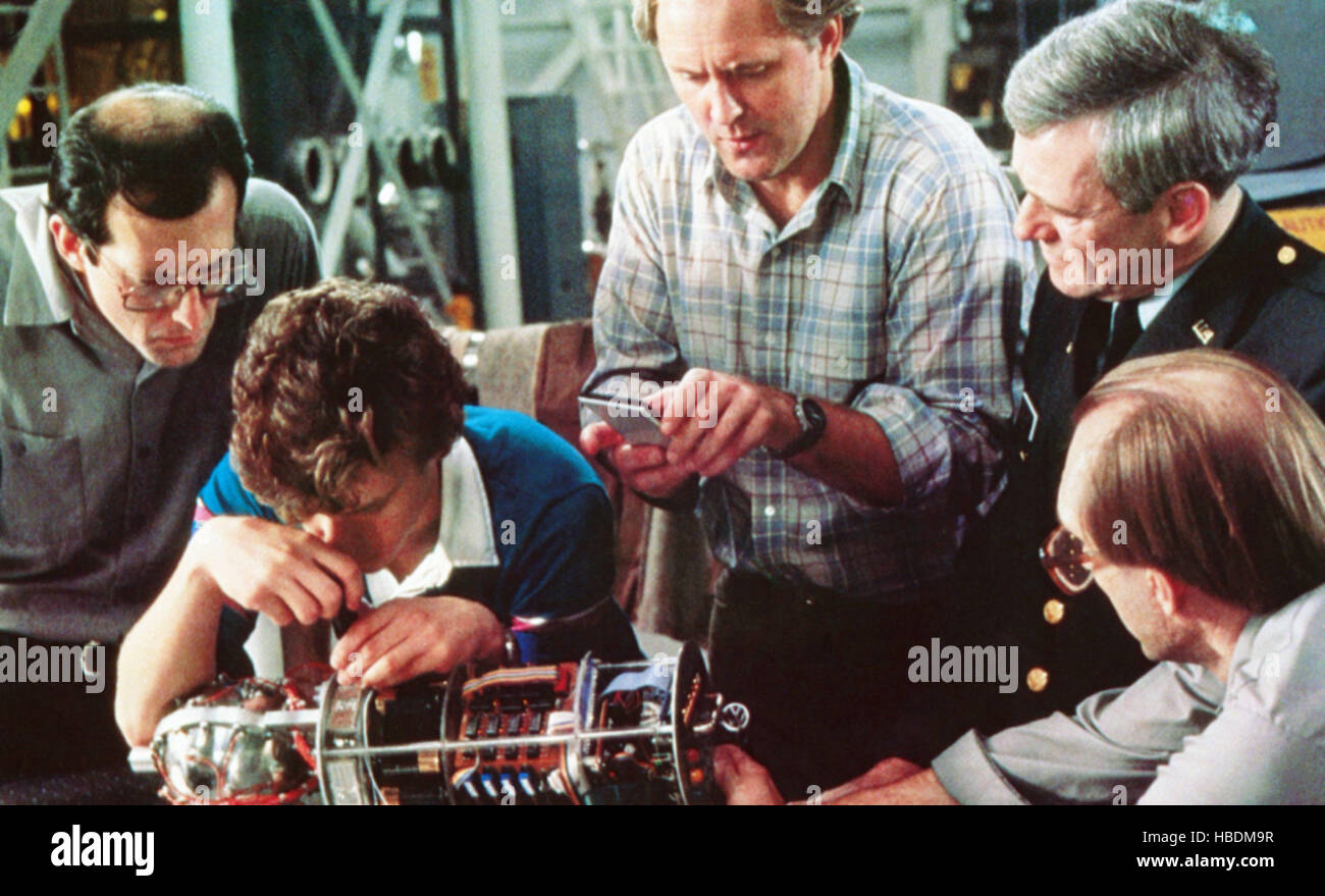 THE MANHATTAN PROJECT, Christopher Collet (second from left), John ...