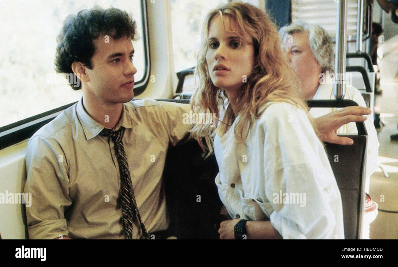 THE MAN WITH ONE RED SHOE, from left: Tom Hanks, Lori Singer, 1985, TM ...